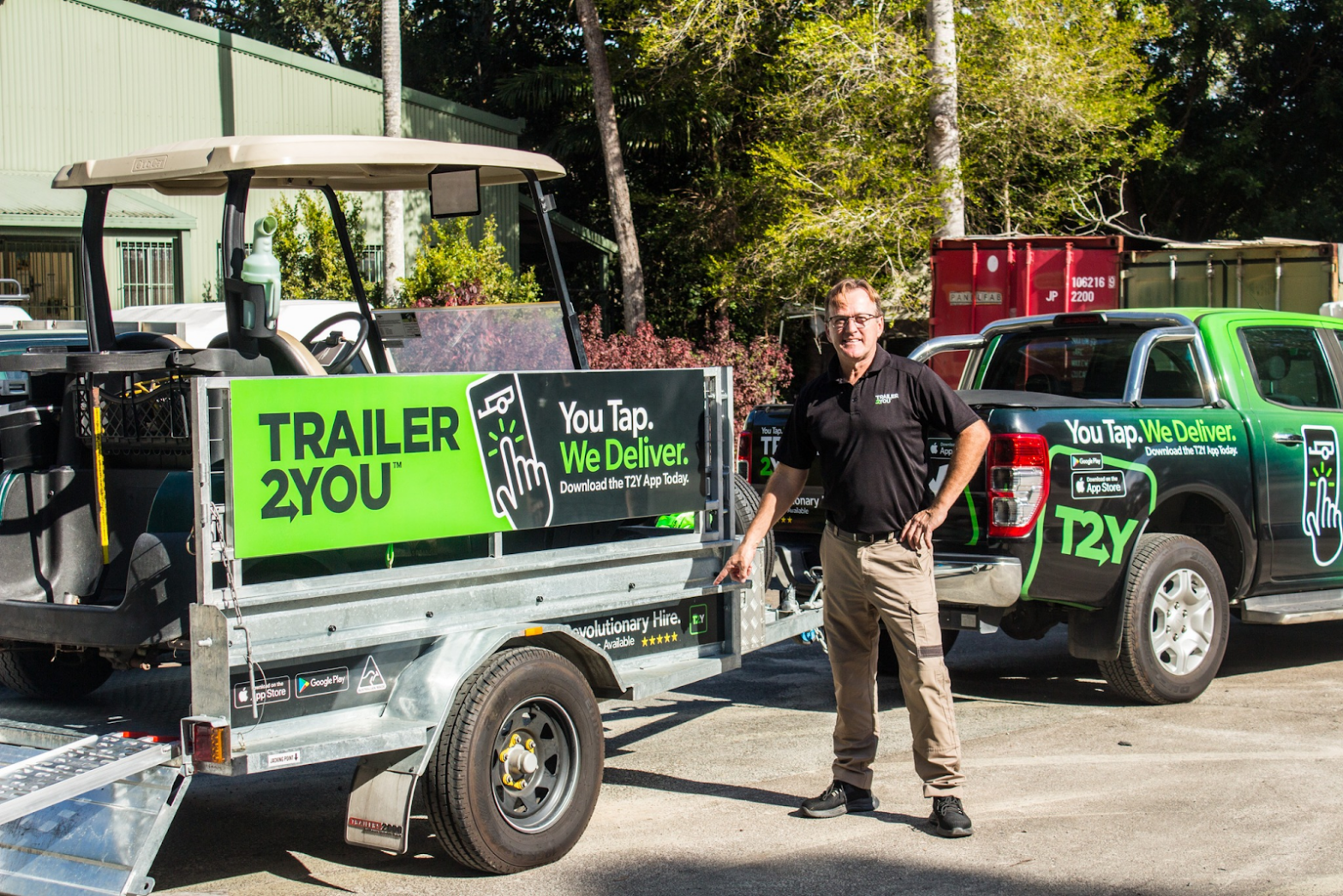 Hire The Driver - Trailer2You - We deliver and pick up your hire trailer